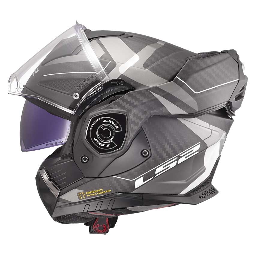 LS2 - FF901 Advant X Carbon Horizon motorcycle helmet - Biker Outfit