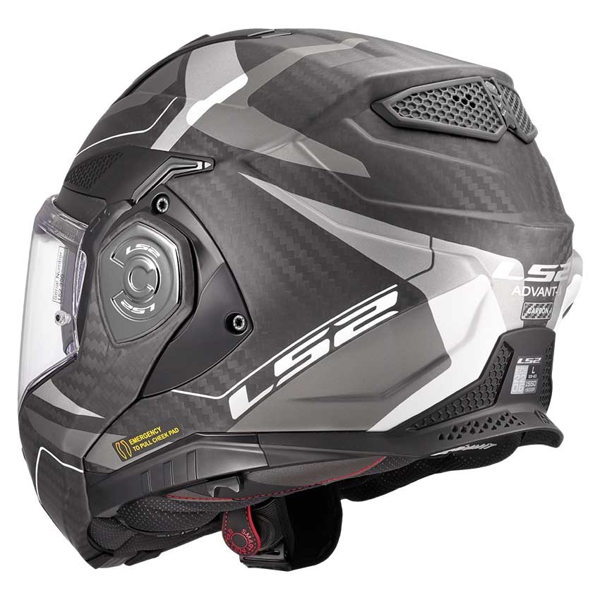 LS2 - FF901 Advant X Carbon Horizon motorcycle helmet - Biker Outfit