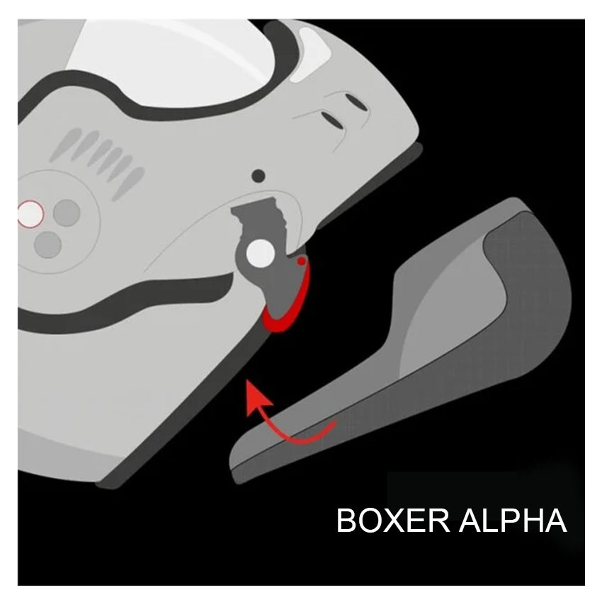 ROOF - RO5 Boxer Alpha Cheek Pads - Biker Outfit
