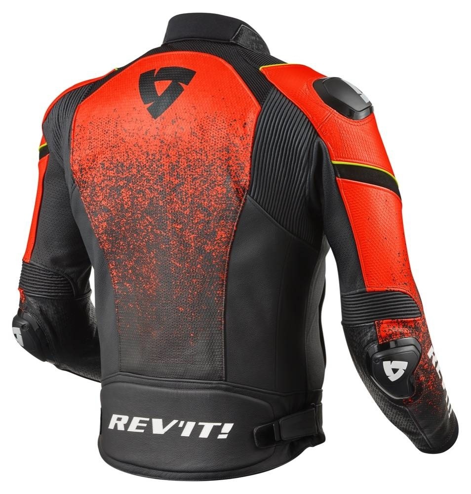 Rev'it - Quantum leather motorcycle jacket - Biker Outfit