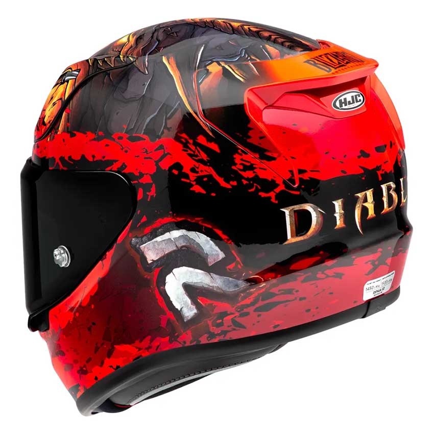 HJC - RPHA 12 Diablo Blizzard motorcycle helmet - Biker Outfit