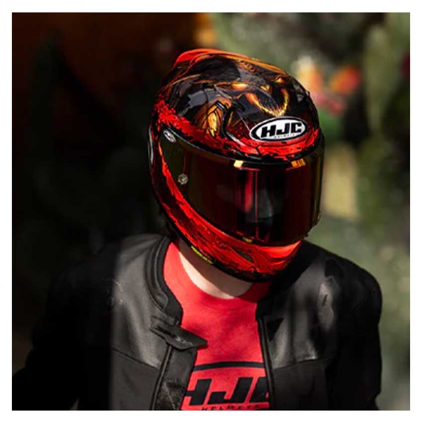 HJC - RPHA 12 Diablo Blizzard motorhelm - Biker Outfit