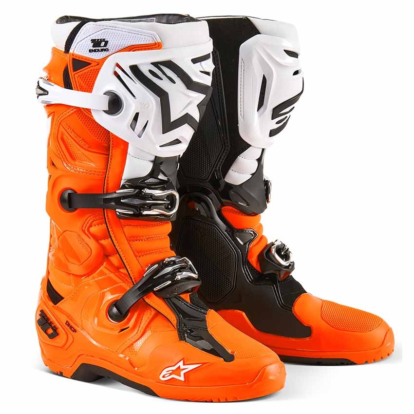 Alpinestars - Tech 10 Enduro motorcycle boots - Biker Outfit