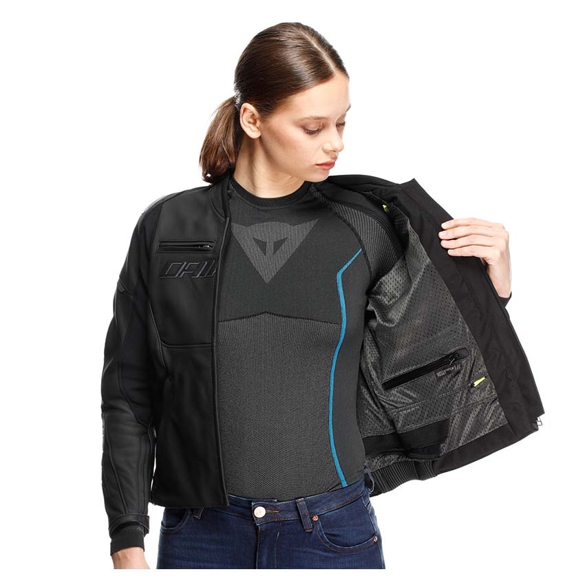 Dainese - Racing 5 Women Leather motorcycle jacket - Biker Outfit
