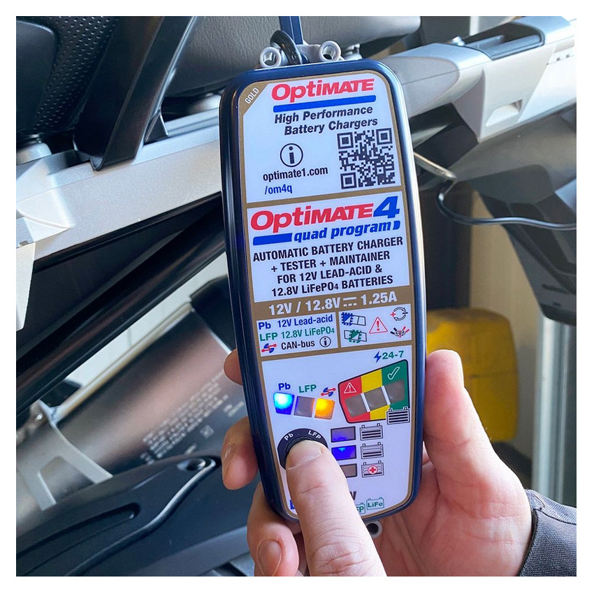 Tecmate - OptiMate 4 Gold Quad Program - Biker Outfit