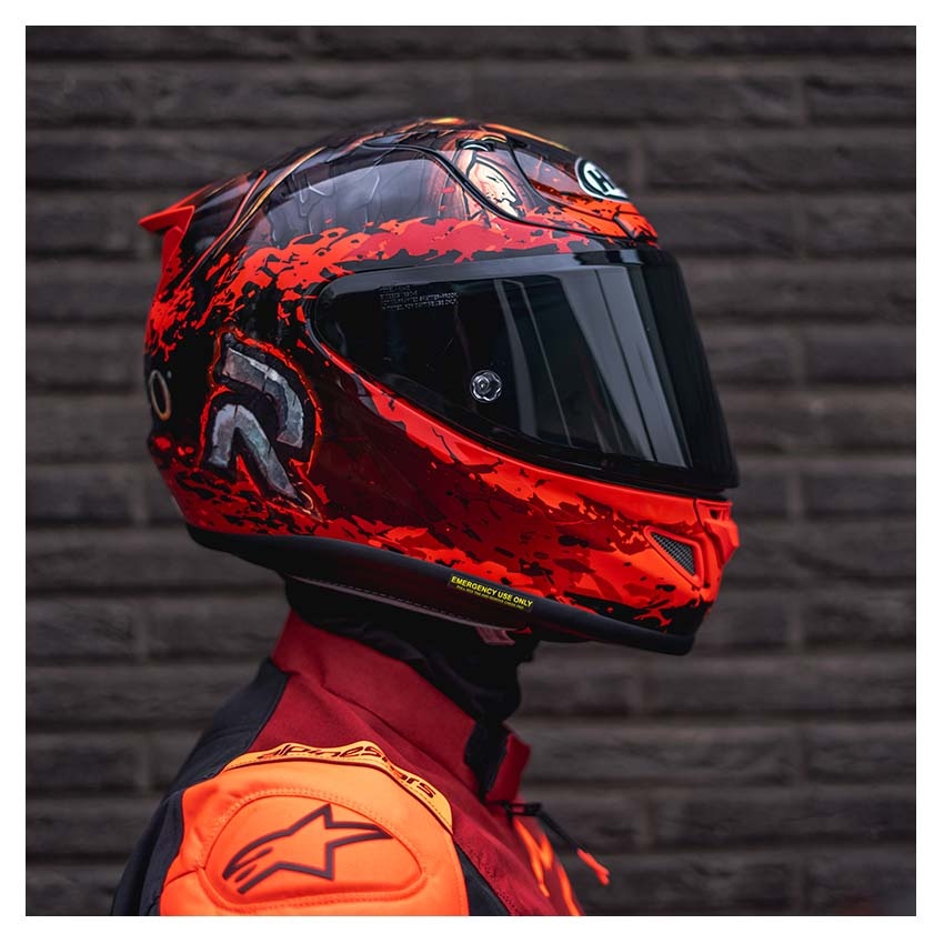 HJC - RPHA 12 Diablo Blizzard motorhelm - Biker Outfit