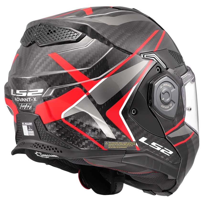 LS2 - Advant X Carbon Future II FF901 motorcycle helmet - Biker Outfit