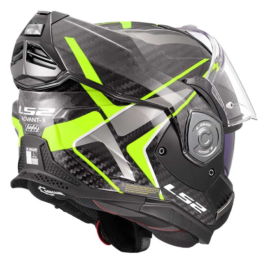 LS2 - Advant X Carbon Future II FF901 motorcycle helmet - Biker Outfit