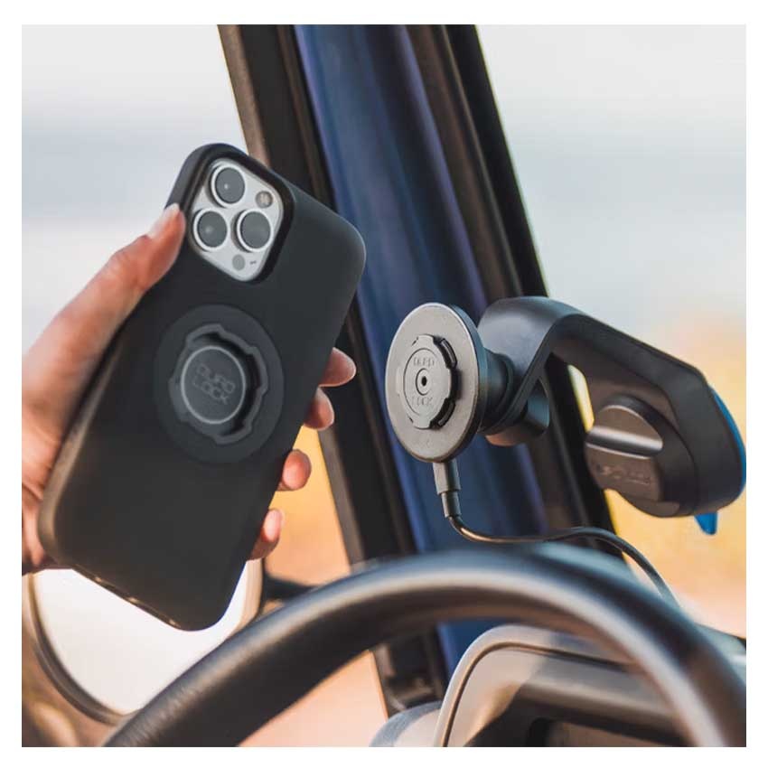 Quad Lock - Wireless Charging Head V2 - Biker Outfit