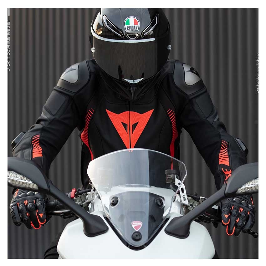 Dainese - Super Speed 4 leather motorcycle jacket - Biker Outfit