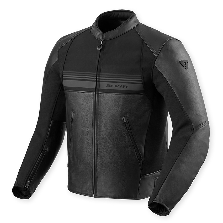 Rev'it - Mile 2 leather motorcycle jacket - Biker Outfit