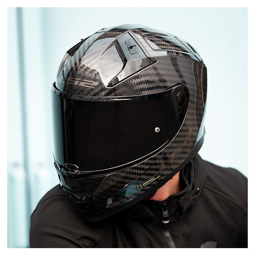LS2 - Vector II Carbon Inclusief Intercom 4X - Biker Outfit