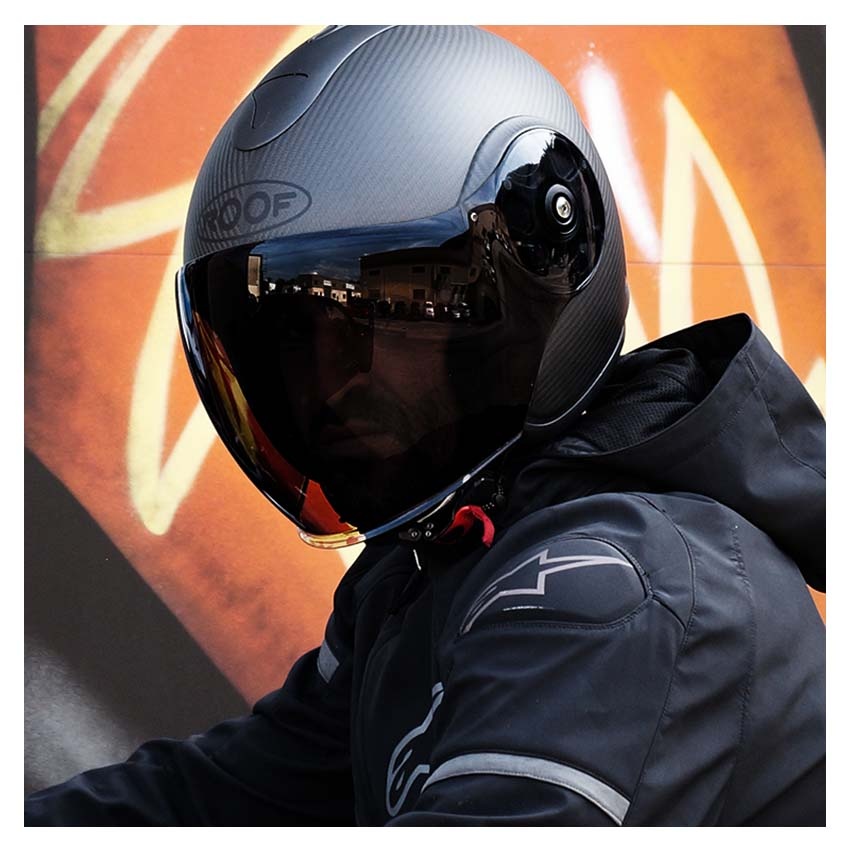 ROOF - RO9 Wisper helmet visor smoke - Biker Outfit