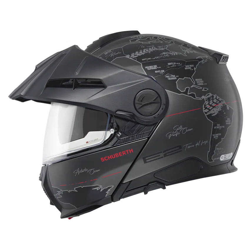 Schuberth - E2 Atlas motorhelm - Biker Outfit