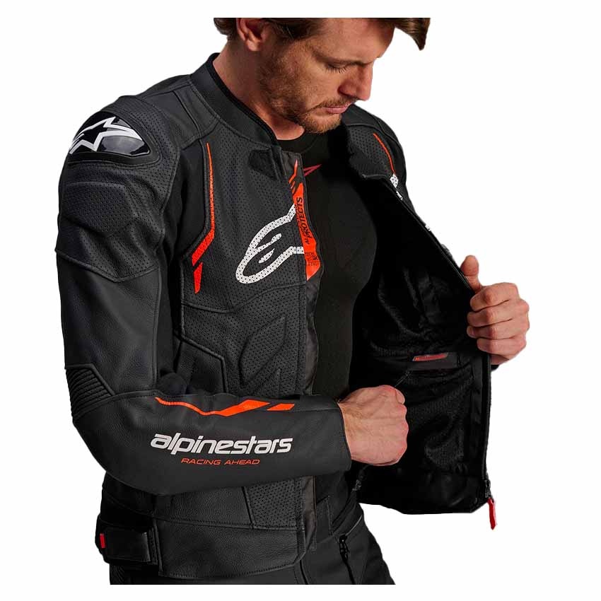 Alpinestars - Dusk Airflow leather jacket - Biker Outfit