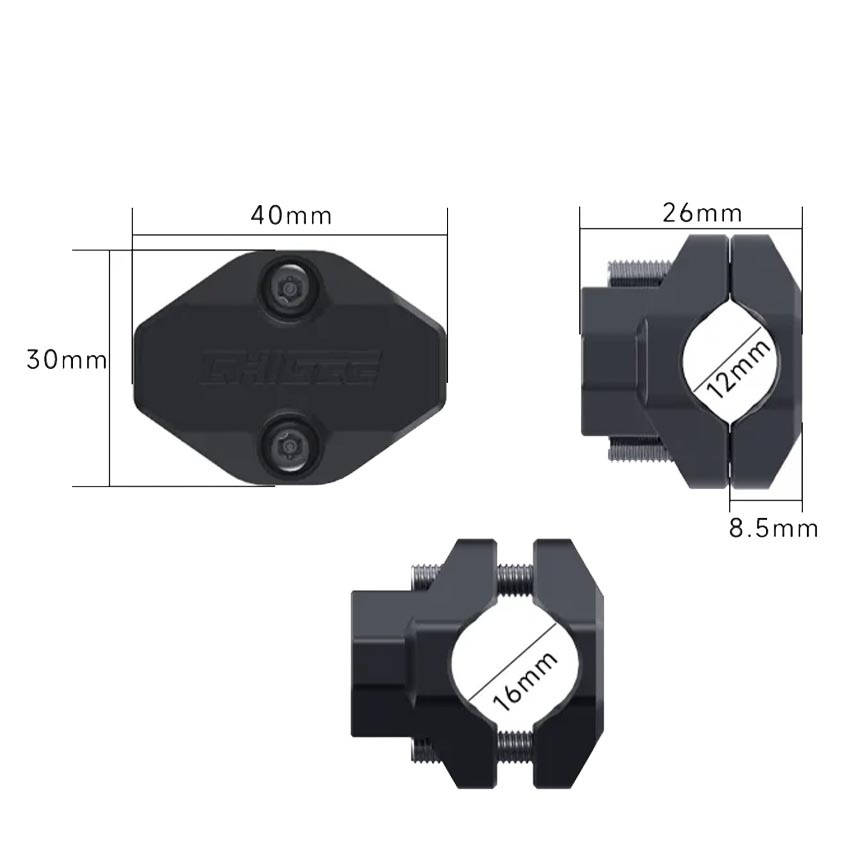 Chigee - AIO-5 Crossbar Mount - Biker Outfit