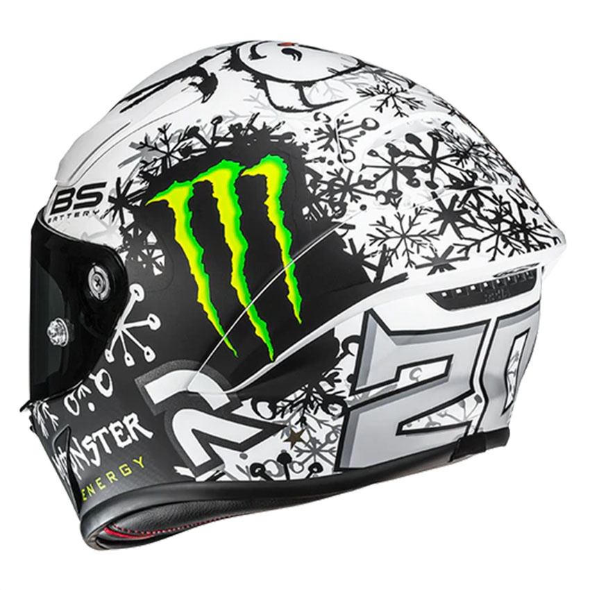 HJC - RPHA 1 V2 Carbon Snow Diablo motorcycle helmet - Biker Outfit