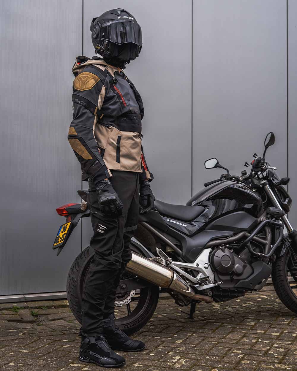 Macna - Tryton textile motorcycle jacket - Biker Outfit