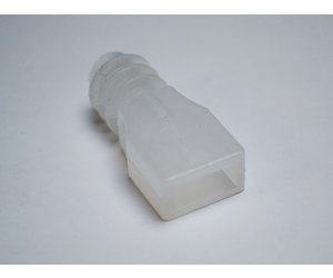 End Cap with strain-relief for waterproof flexible LED Strip