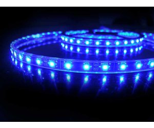 LED Strip Blue Waterproof - per 50cm