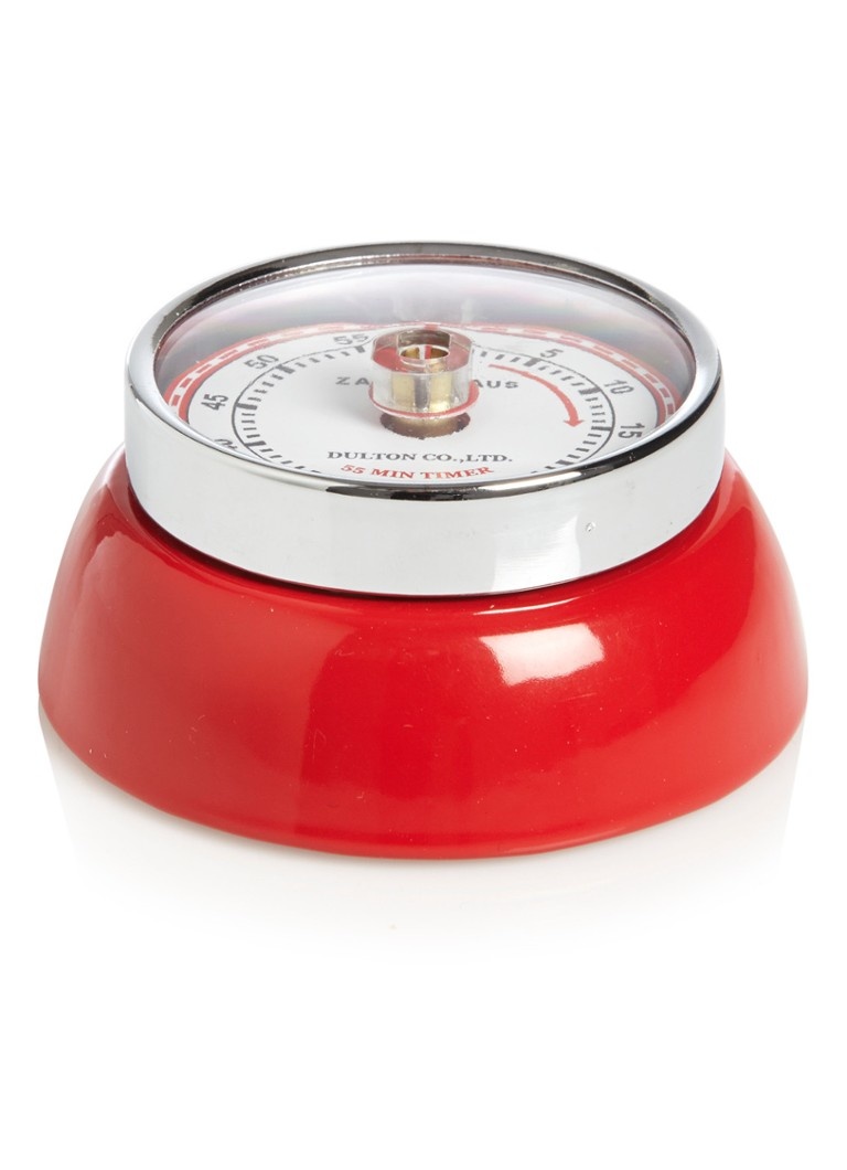 Kookwekker Magnetisch Rood - Koks en Keukenmeiden
