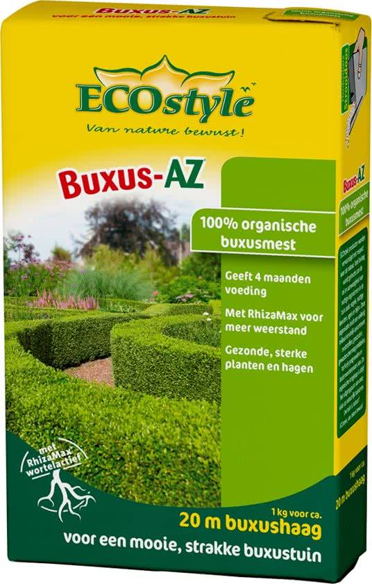 ECOstyle Buxus-AZ meststof 800 gram - AllesTegenOngedierte.nl ECOstyle Buxus-AZ meststof 800 gram - AllesTegenOngedierte.nl