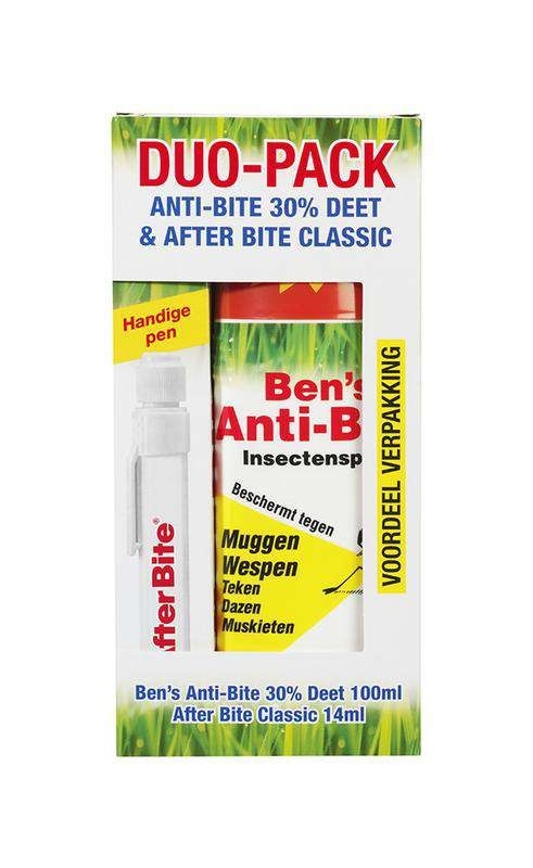 Ben's Anti-Bite After Bite insectenspray DUO-Pack - AllesTegenOngedierte.nl