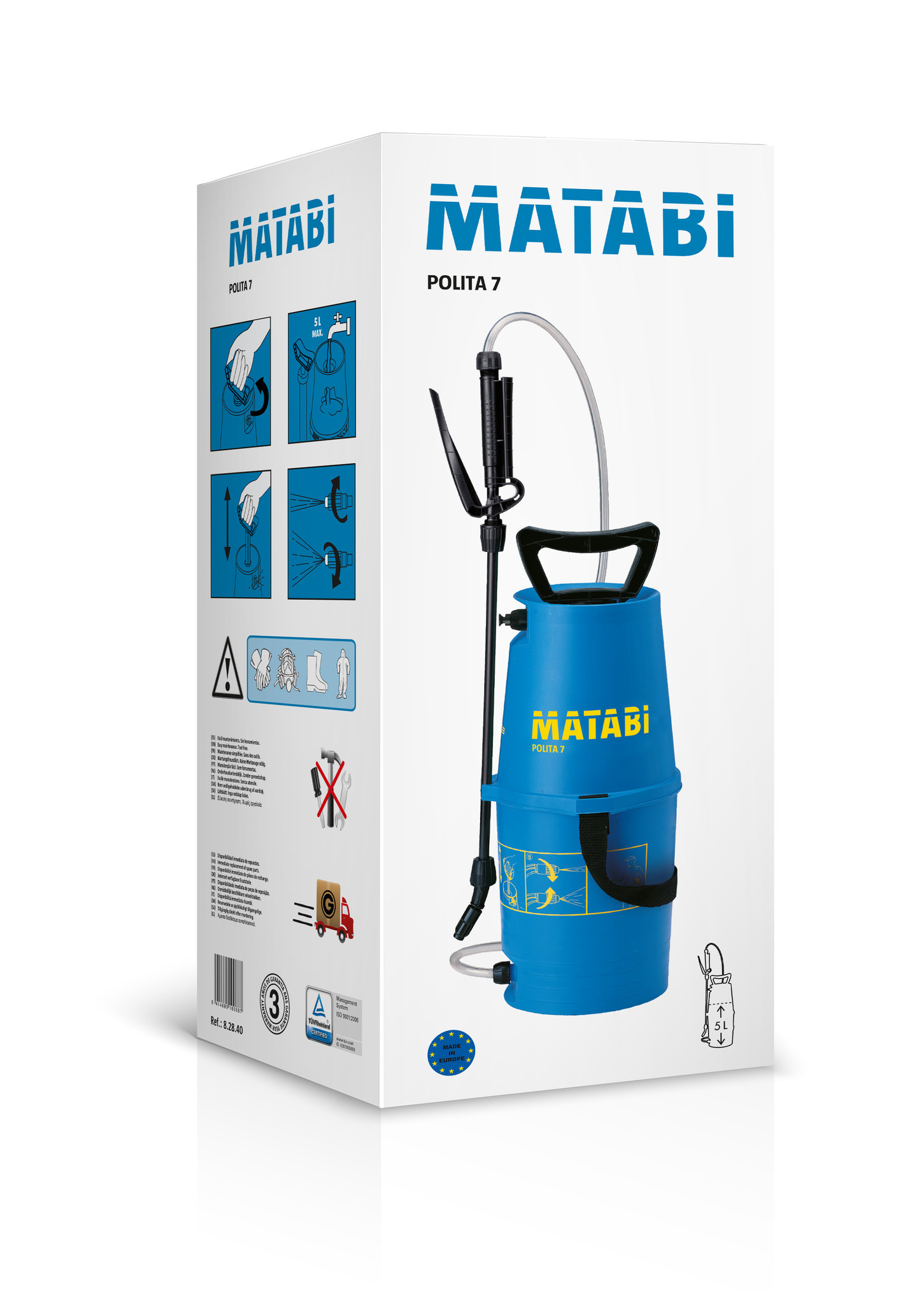 Matabi Polita 7 drukspuit - AllesTegenOngedierte.nl