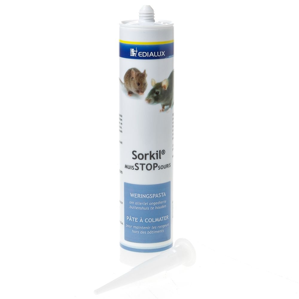 Edialux Sorkil- Muisstop Weringskit 250 gram - Tegen ratten en muizen ...