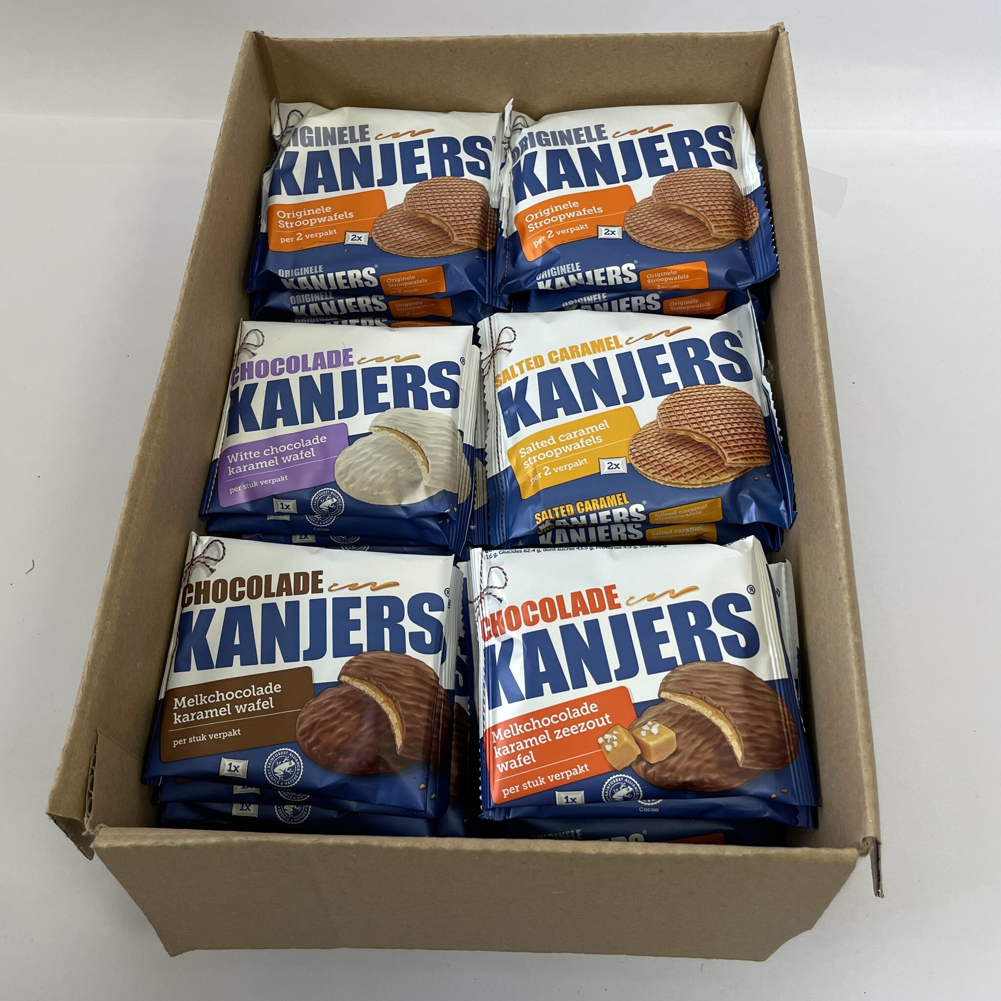Kanjers Handout Box - 5 flavors - Stroopwafel World introducing the ...