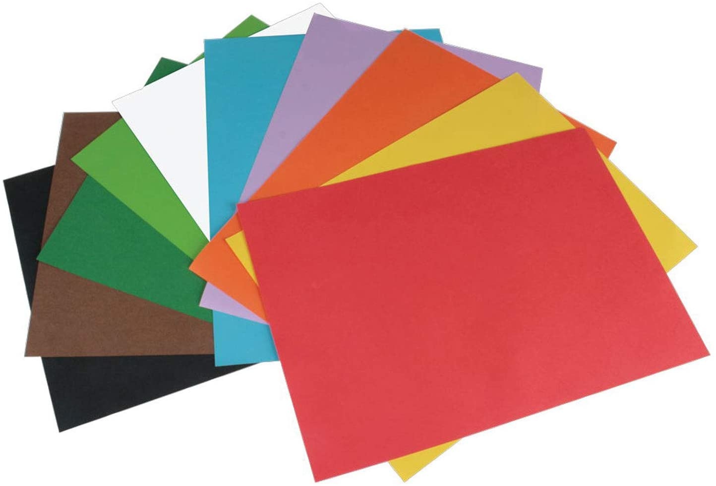 Karton - Knutselkarton - A3 formaat - 10 vel in verschillende kleuren ...