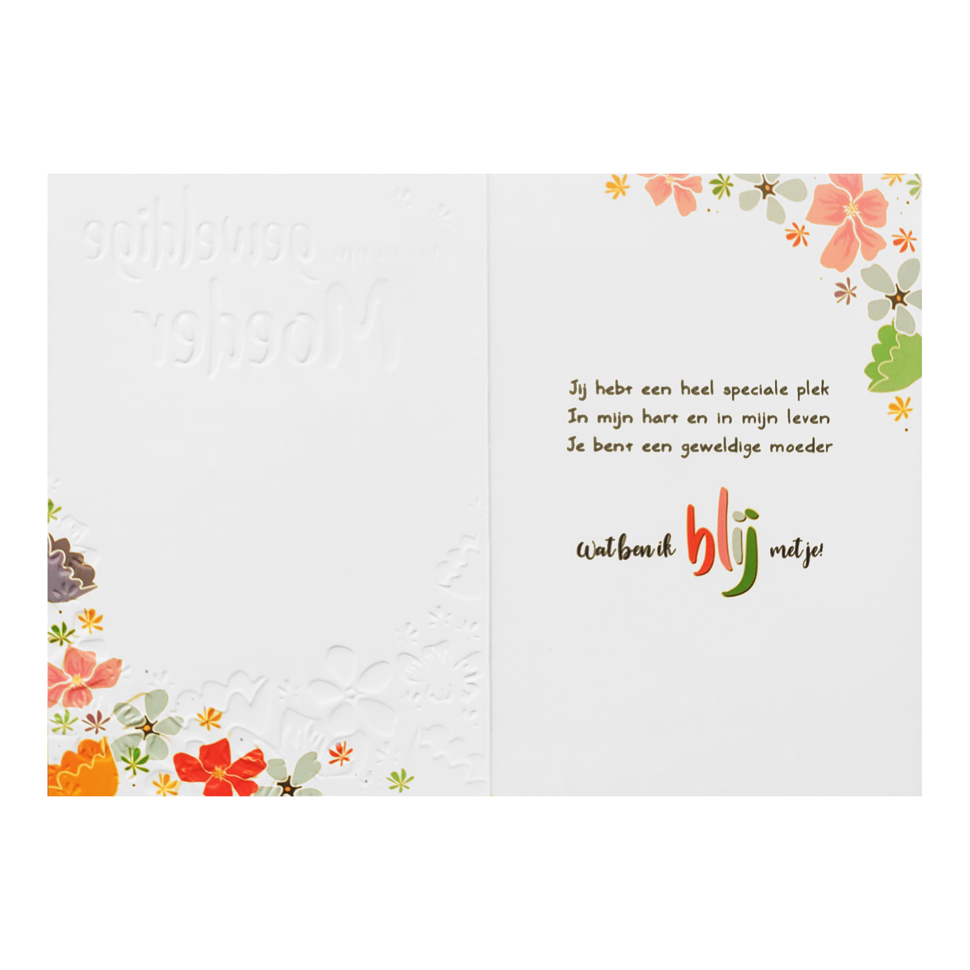 Kaart - Intense - voor mijn geweldige Moeder - TE033 -D - 1234feest.nl