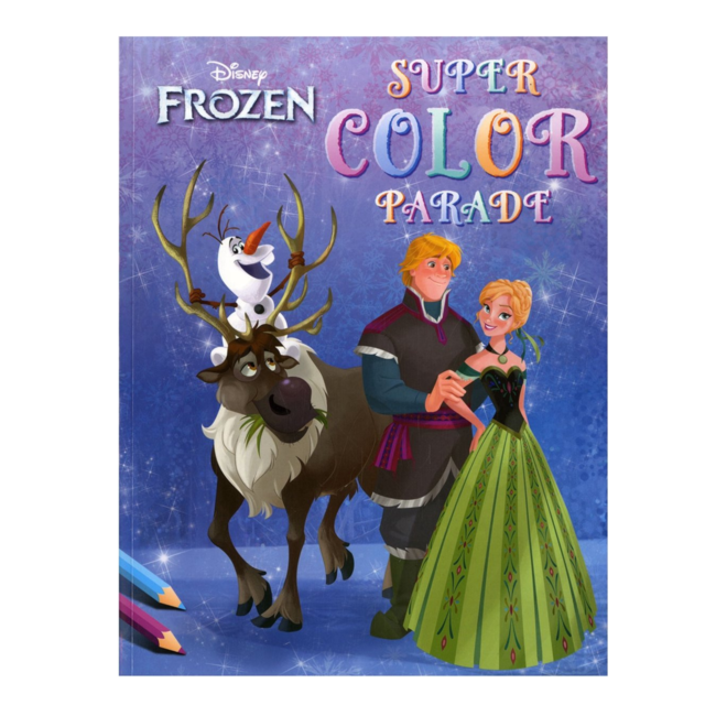 Boek - Kleurboek - Disney - Color parade - 1234feest.nl