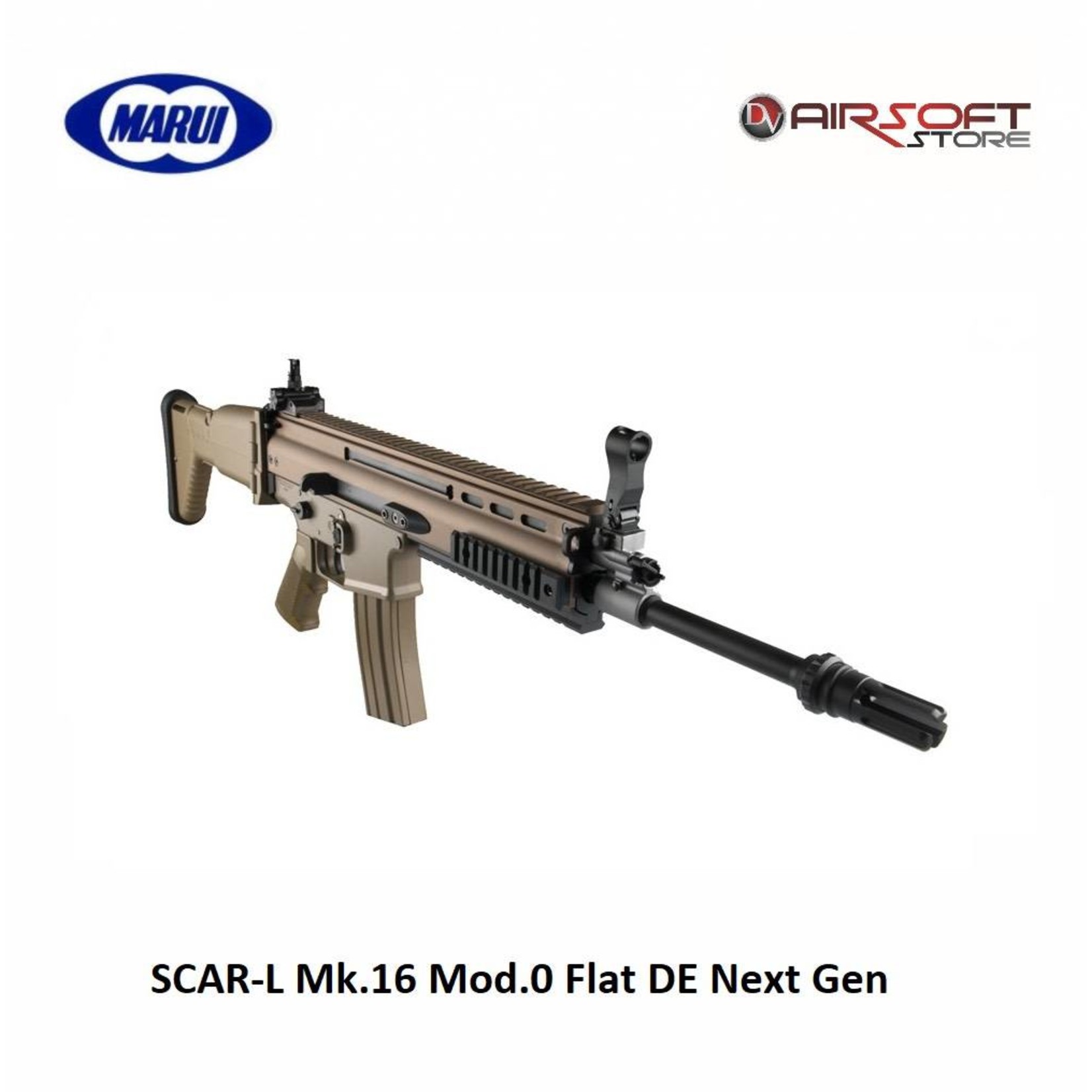 TM SCAR-L Next Gen Mk.16 Mod.0 Flat DE - Airsoft Store