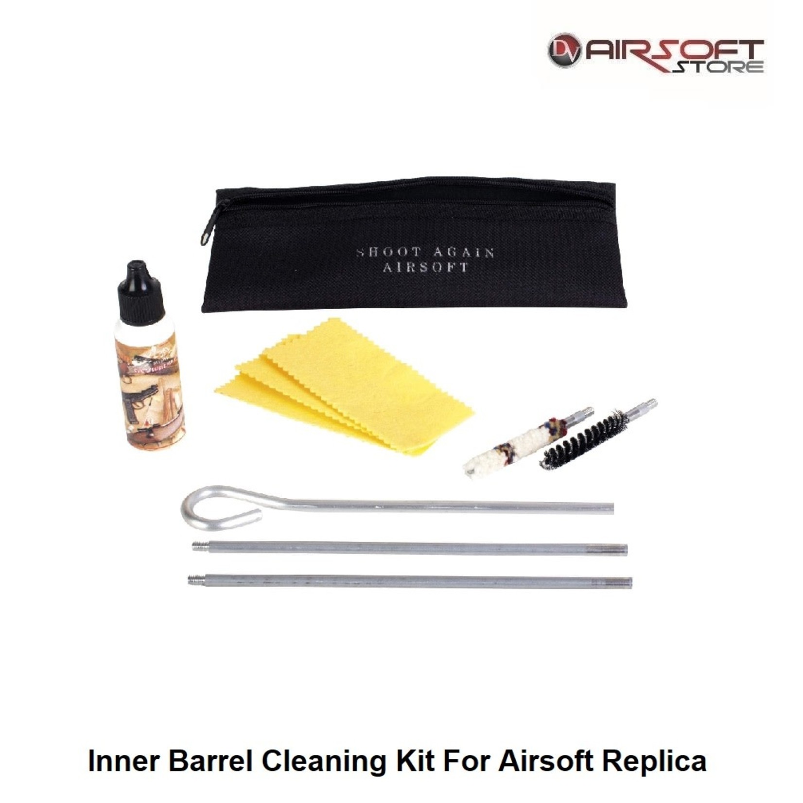 Inner Barrel Cleaning Kit For Airsoft Replica - Airsoft Store