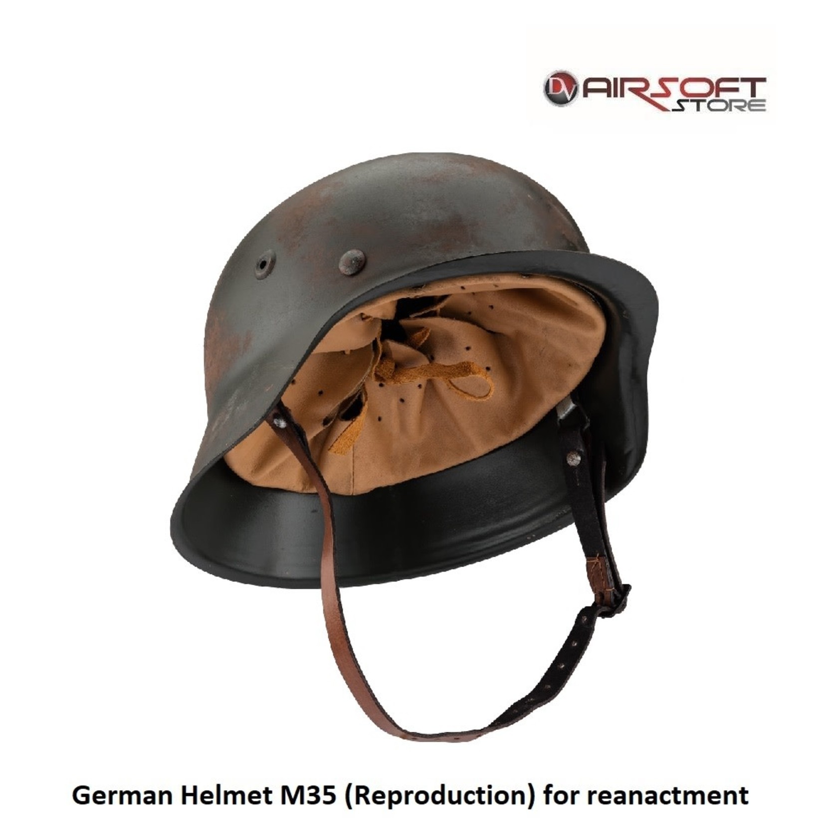 German Helmet M35 (Reproduction) for reanactment - Airsoft Store