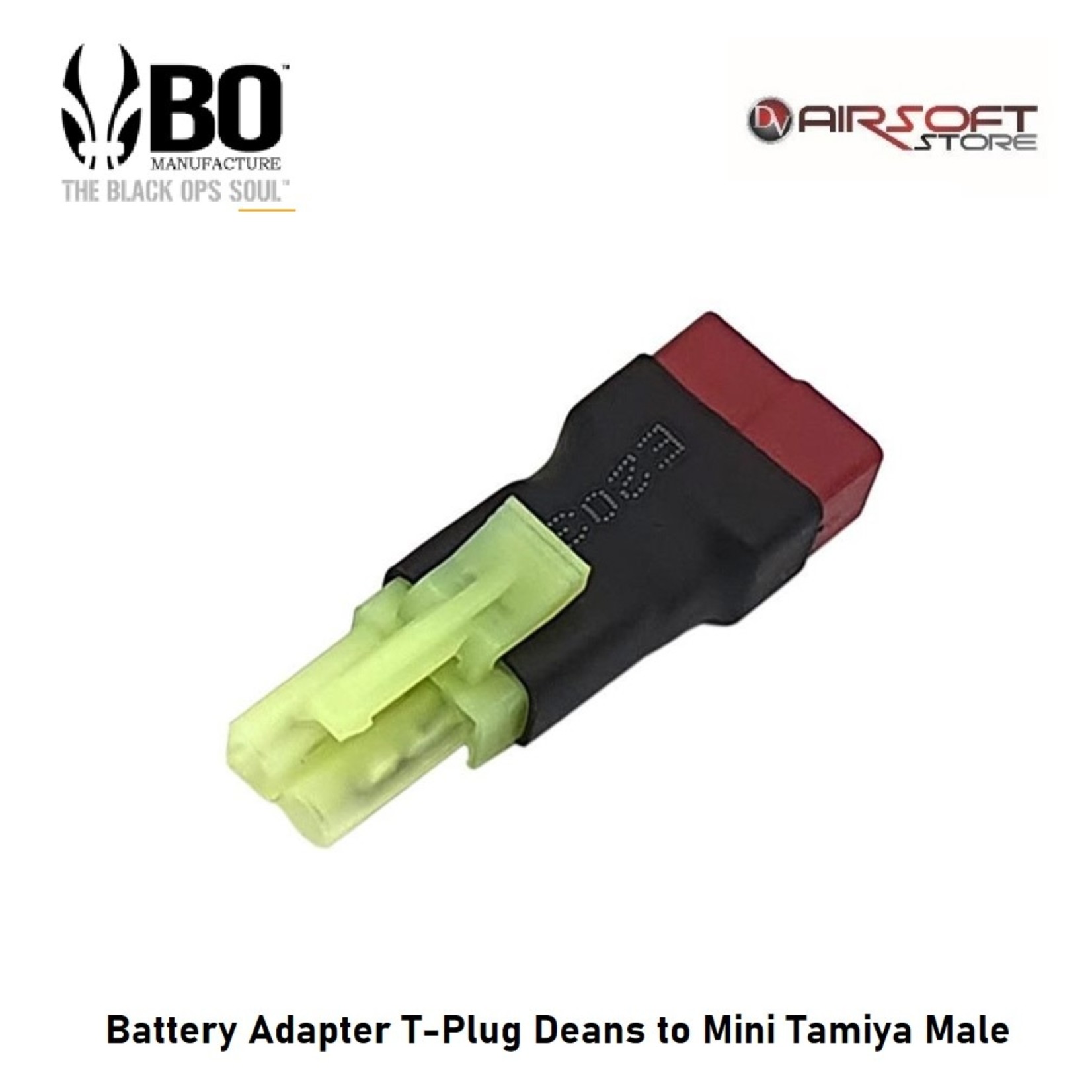 Battery Adapter T-Plug Deans to Mini Tamiya Male - Airsoft Store