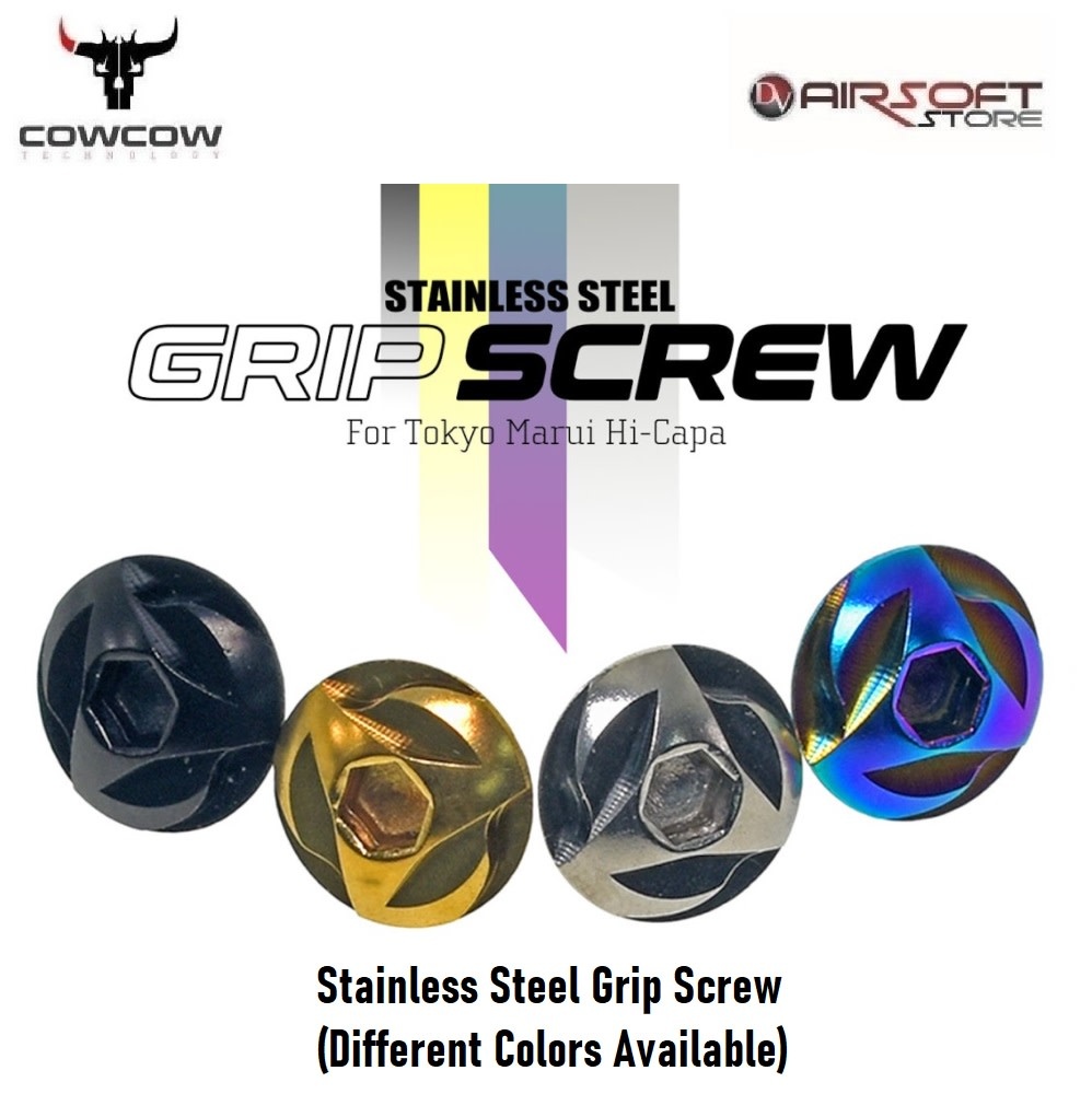 Stainless Steel Grip Screw - Airsoft Store