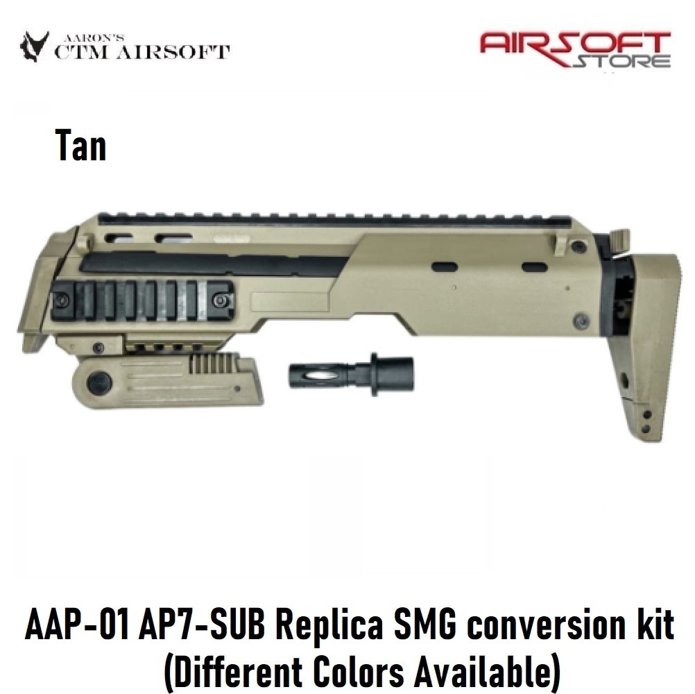 AAP-01 AP7-SUB Replica SMG conversion kit - Airsoft Store