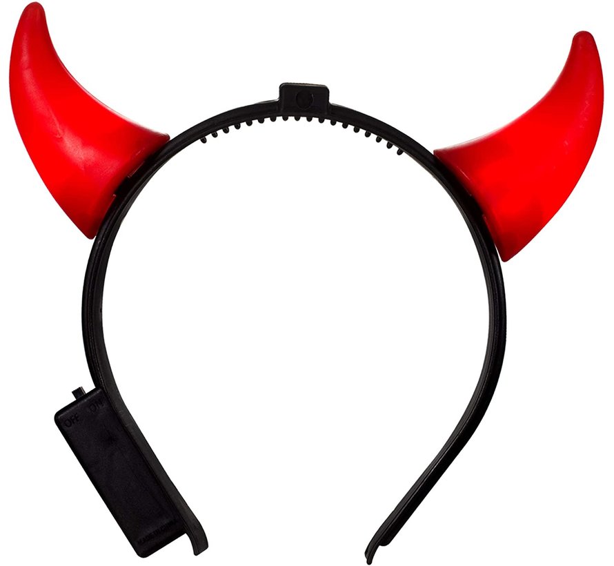 Cornes lumineuses diable Halloween - 12 pièces - Breaklight.be ...