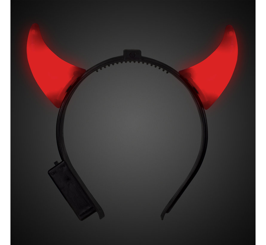 Cornes lumineuses diable Halloween - 12 pièces - Breaklight.be ...
