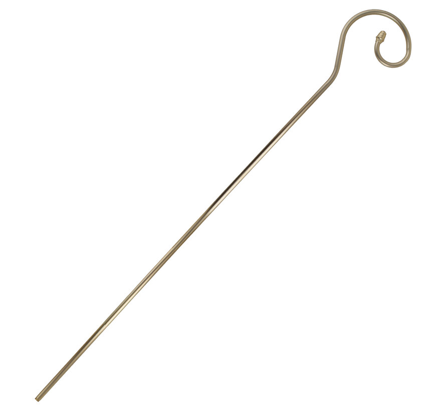 Bâton de Saint Nicolas 2m - Bâton en métal robuste de 5 pièces ...