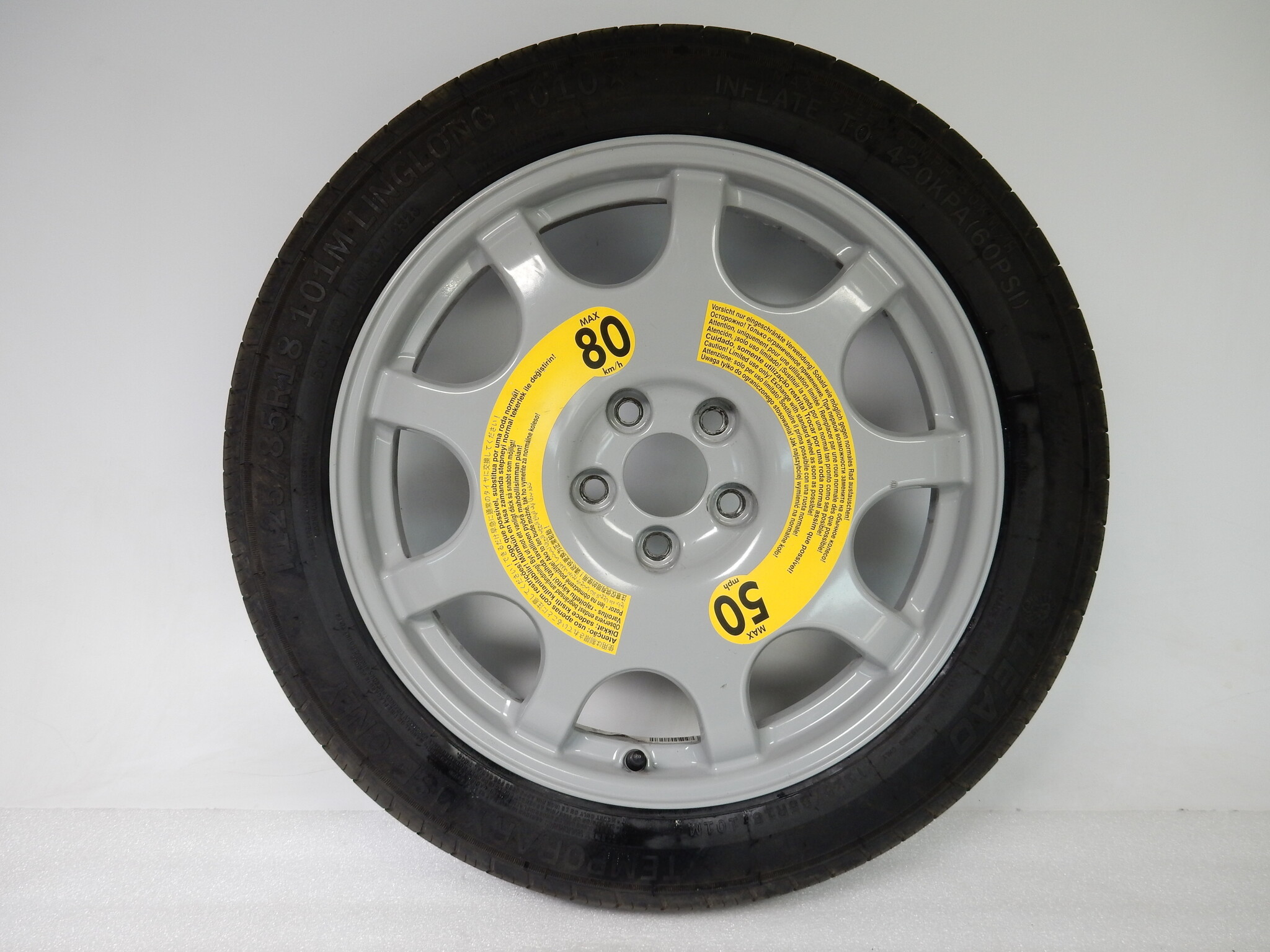 Originele BMW X3 G45 5A44CA2 Reservewiel - lossebanden.nl | Gebruikte ...