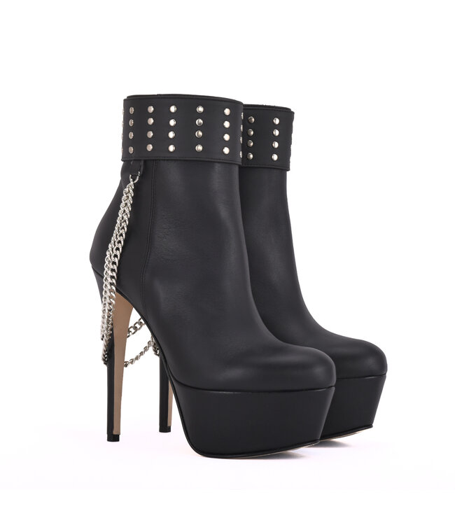 Sanctum Shoes ISIS ANKLE BOOTS BLACK MATTE - Italian High Heels by ...