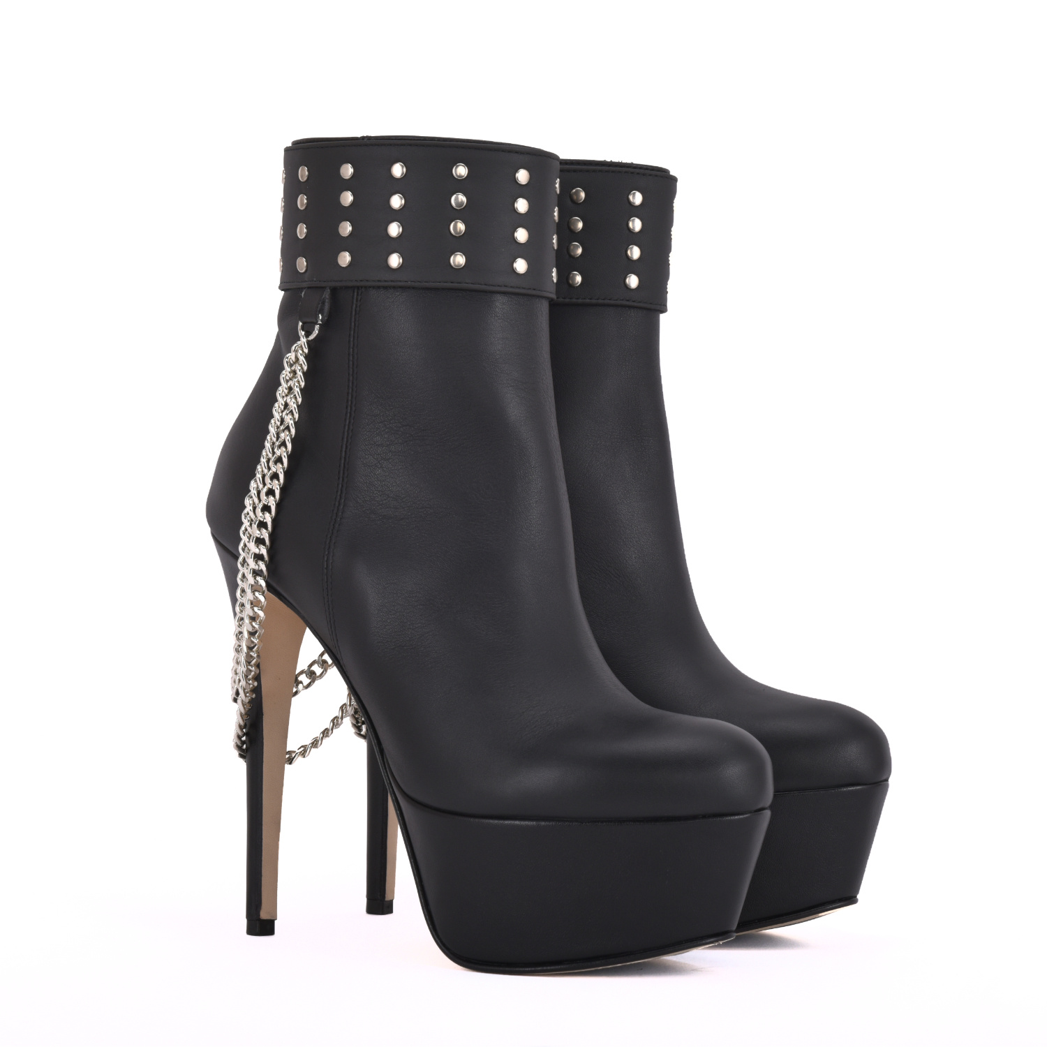 Sanctum Shoes ISIS ANKLE BOOTS BLACK MATTE - Italian High Heels by ...