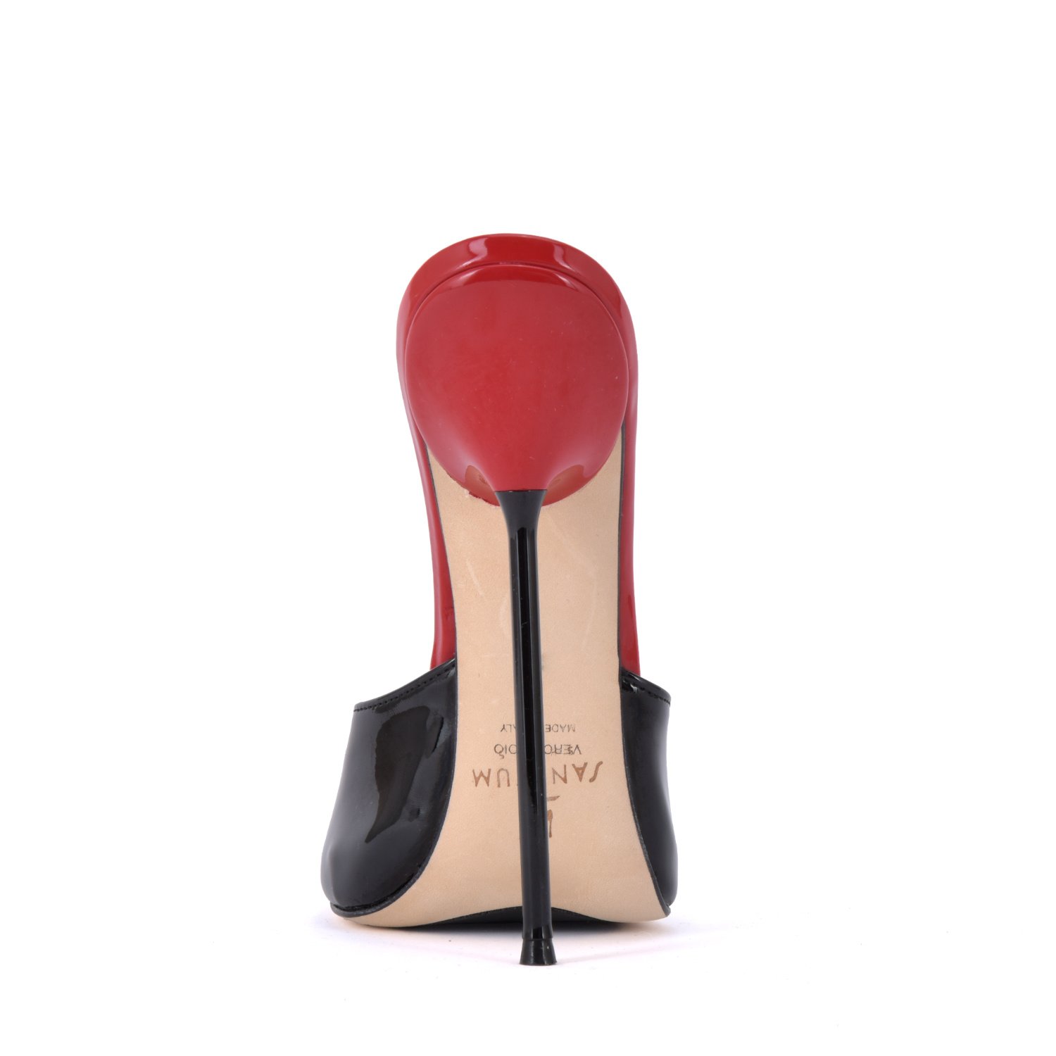 Extreme high Italian mules MAIA with metal needle heels - Italian High ...