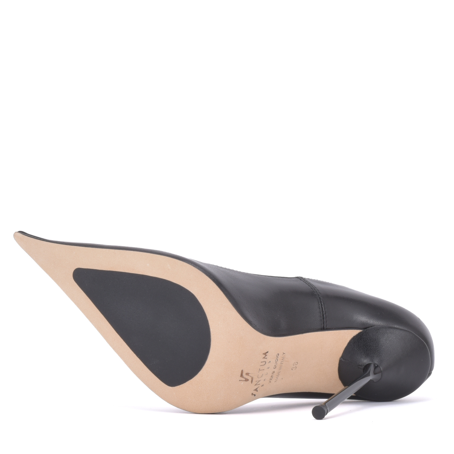 Sanctum CRUELLA EXTREME POINTY PUMPS BLACK NAPPA - Italian High Heels ...