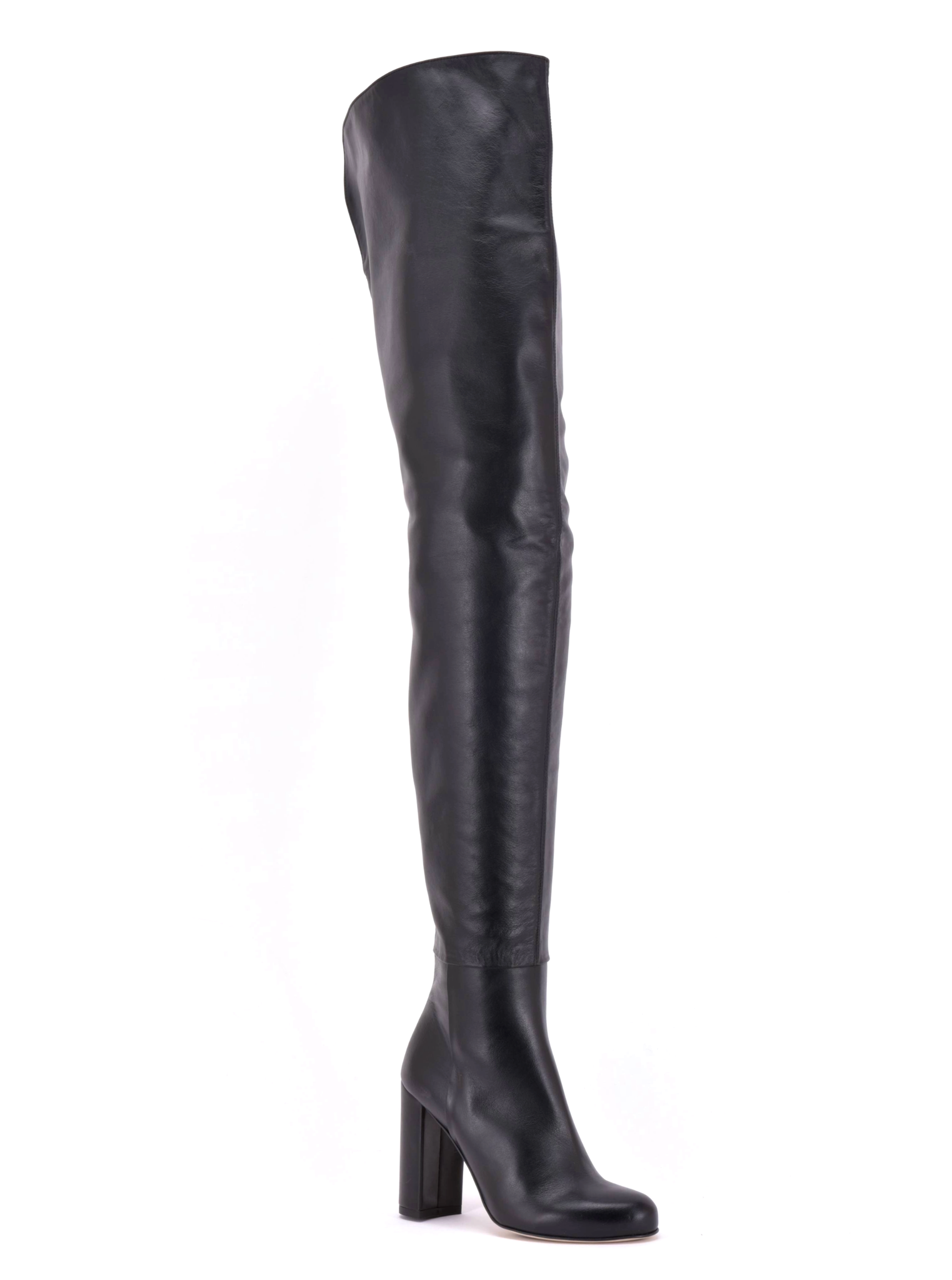 Custom Crotch high boots with 10cm heels in real leather - Italian High ...