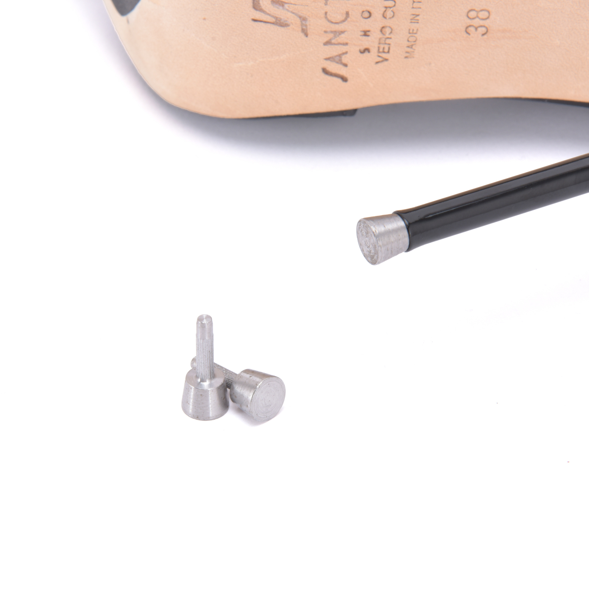 Sanctum Shoes FULL METAL HEEL TIPS - Italian High Heels by Sanctum Shoes