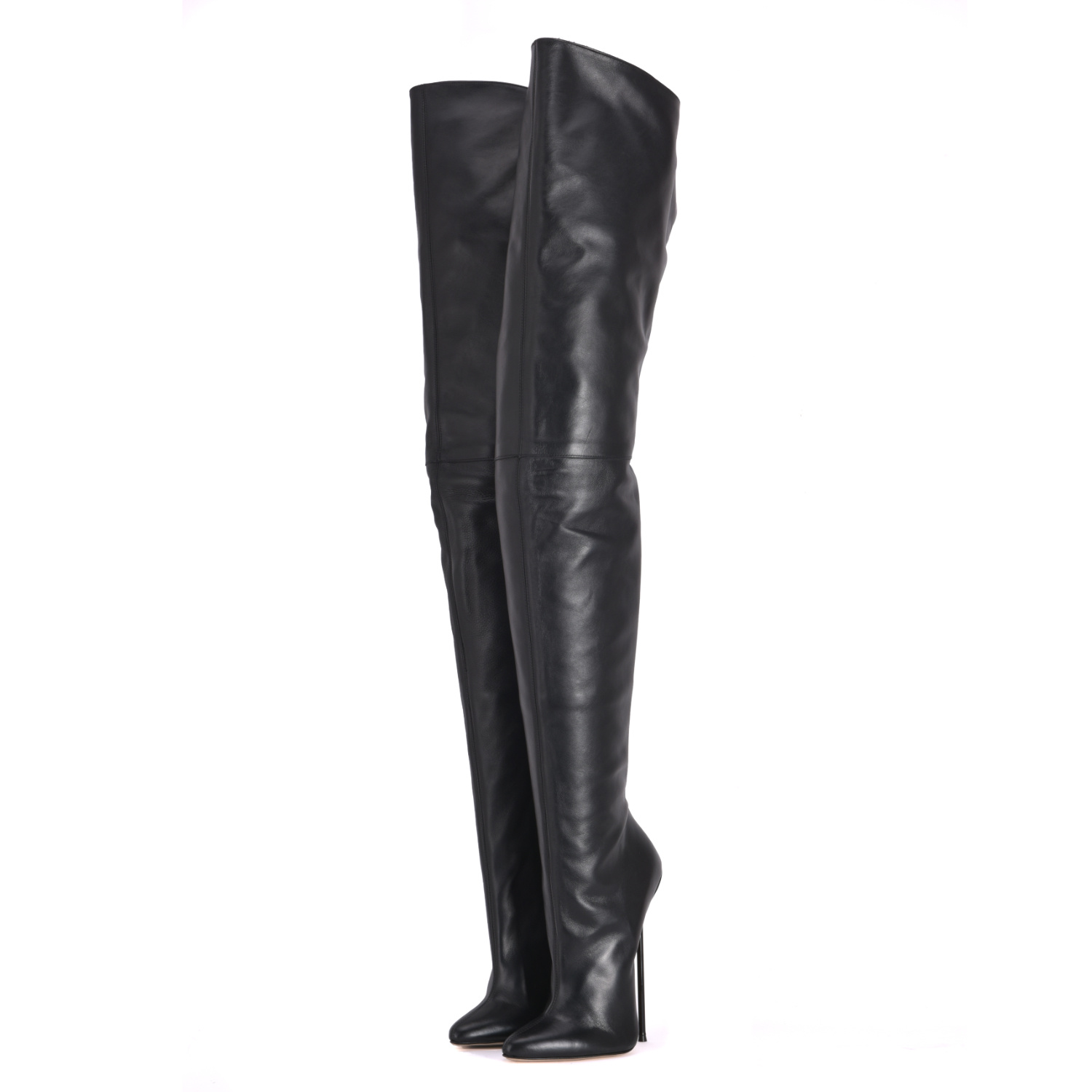 Sanctum VICTORIA CROTCH BOOTS BLACK NAPPA - Italian High Heels by ...